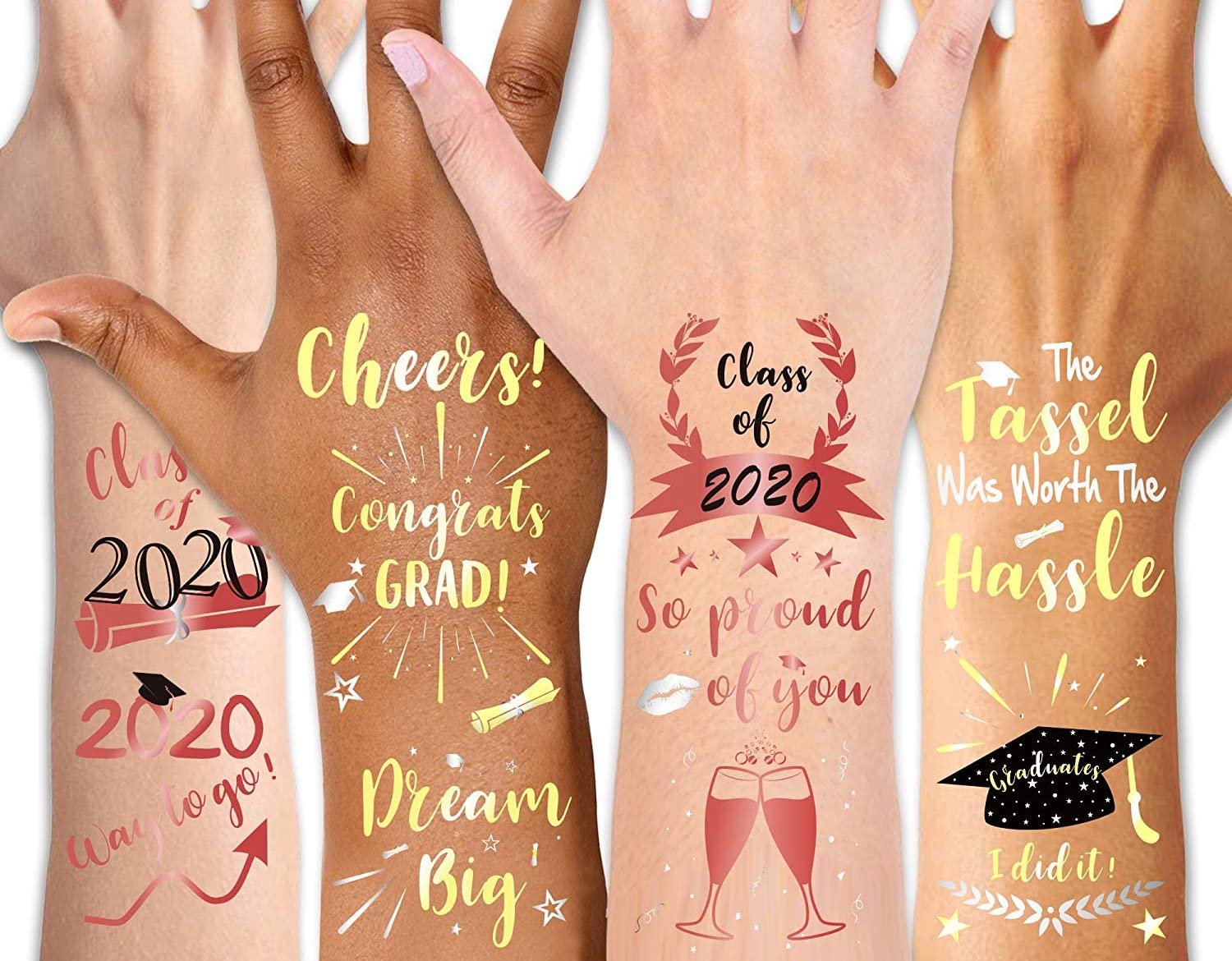 2020GraduationTattoos - Parties365 | Party Ideas, Party Supplies, Party ...