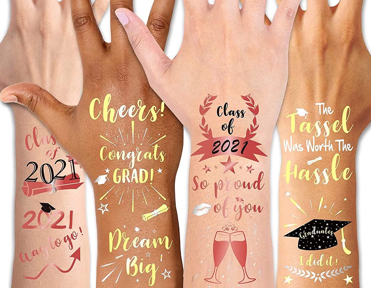 GraduationTattoos - Parties365 | Party Ideas, Party Supplies, Party Decor