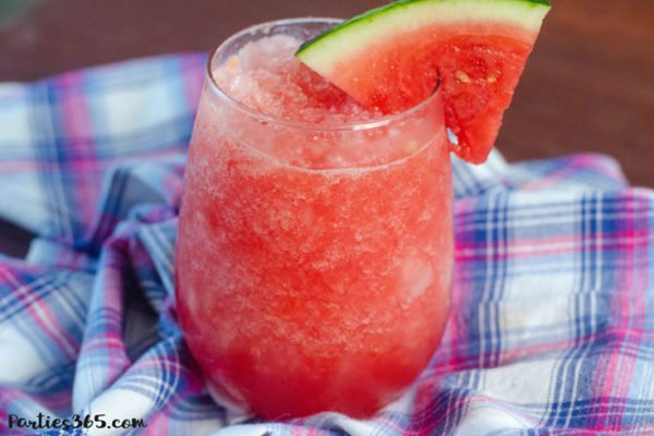 Summer's Freshest Watermelon Moscato Slushie Recipe - Parties365