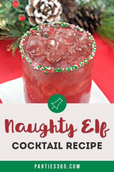 Naughty Elf Christmas Cocktail Recipe - Parties365