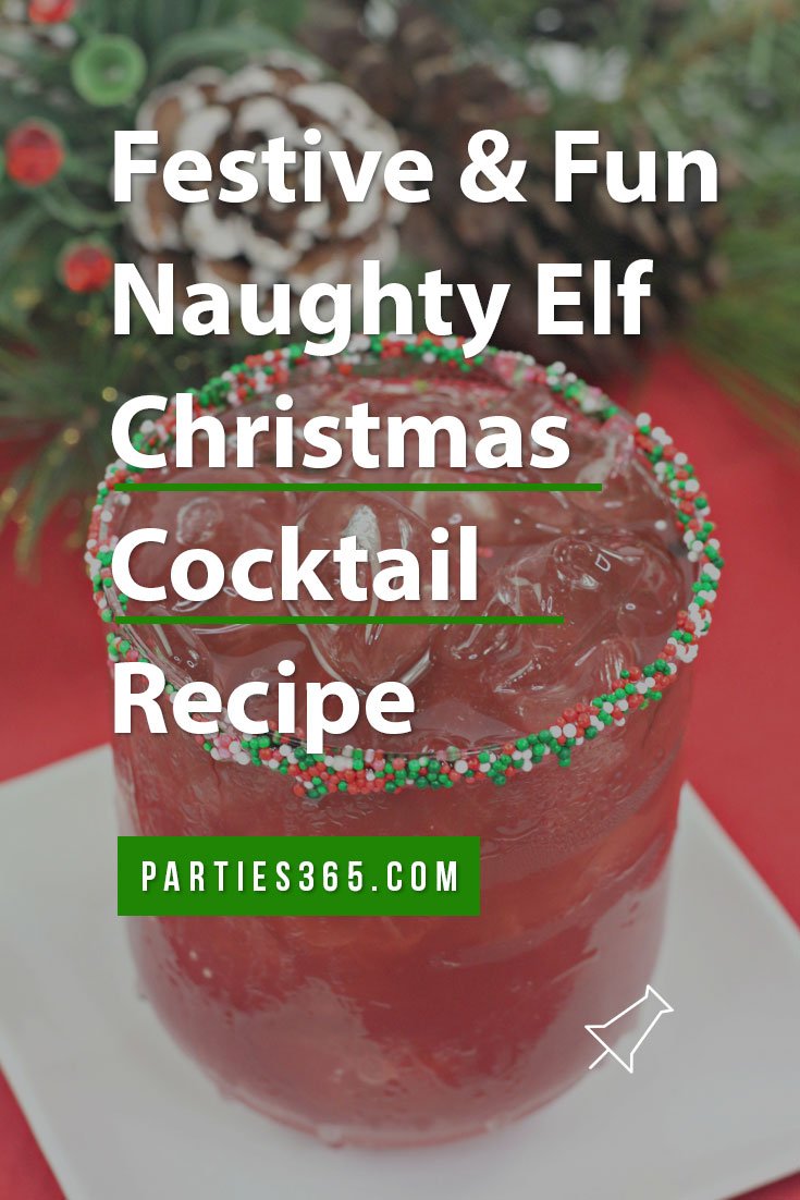 Naughty Elf Christmas Cocktail Recipe - Parties365