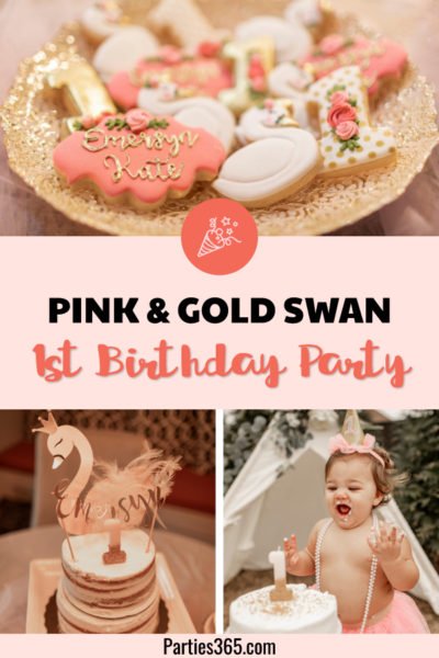Ideas for a Sweet Swan First Birthday Party - Parties365
