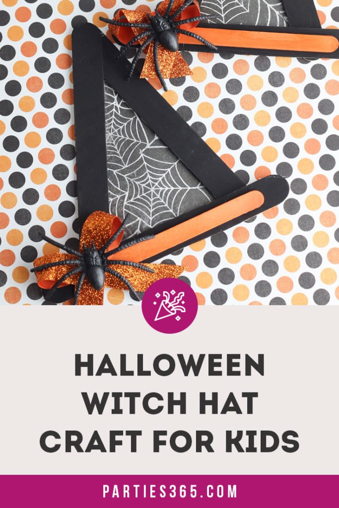 Halloween Witch Hat Craft Idea for Kids - Parties365