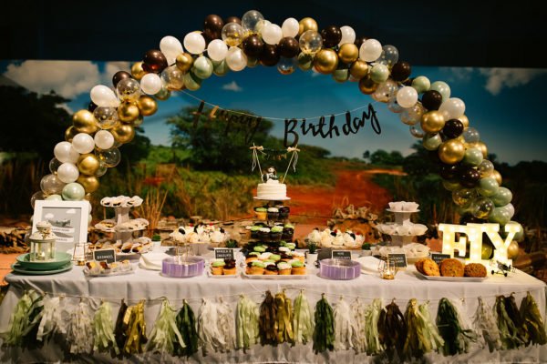 Airplane Themed Time Flies First Birthday Party - Parties365